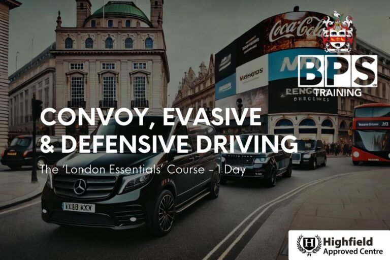 Convoy, Evasive, and Defensive Driving (London Essentials) Course